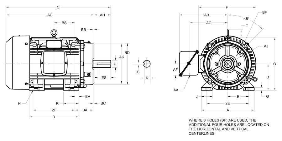 Nema Motor Dimensions Reference Chart